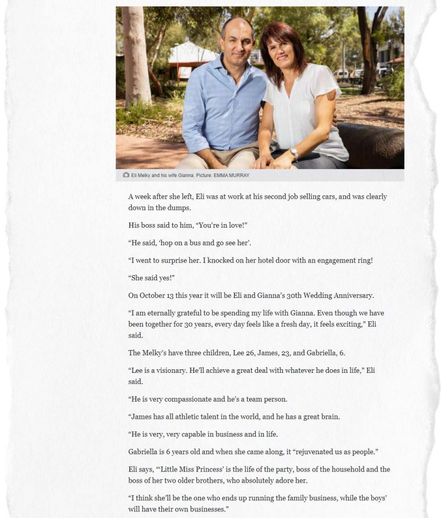 Eli Melky’s Story – Eli Melky